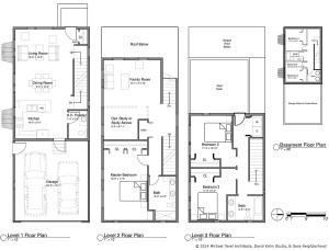 Geos Homes — Alley House - Floor Plans - Geos Neighborhood